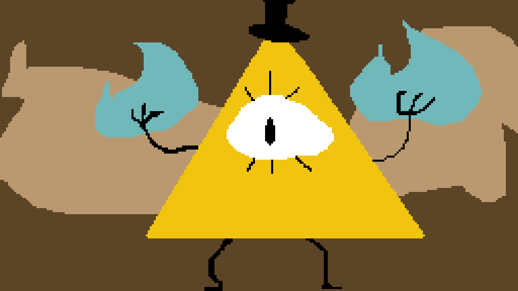 Editing Bill Cipher - Free online pixel art drawing tool - Pixilart