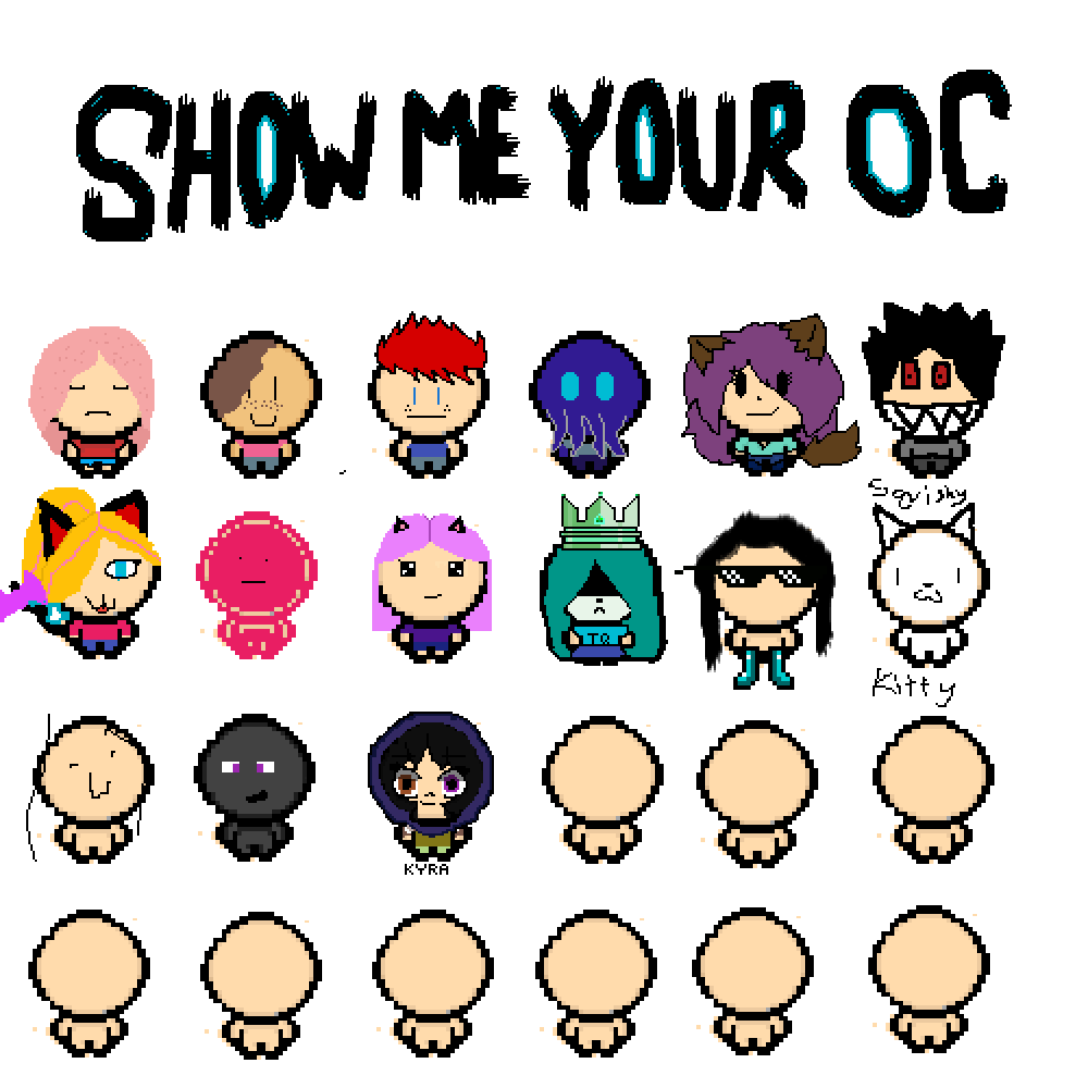 Edición Make your OC - Herramienta gratuita de dibujo en línea de pixel ...