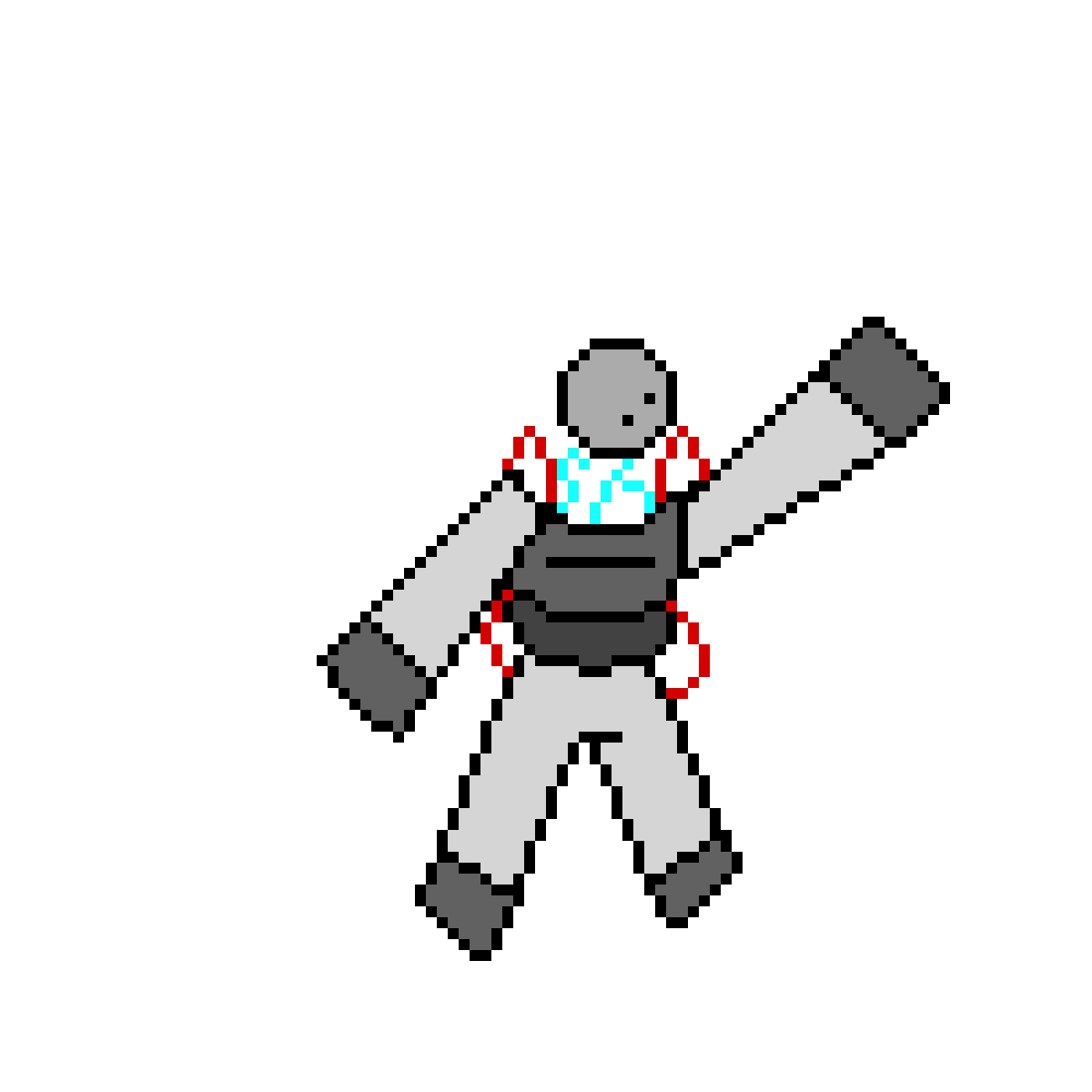 Pixilart - Iron Mech by art-pixel