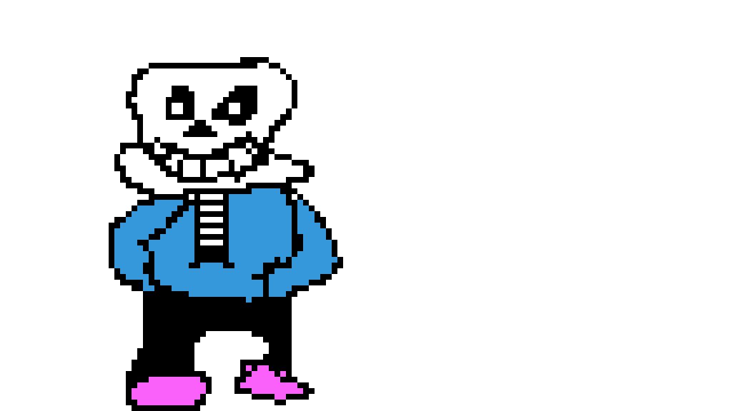 Pixilart - Very Badly Drawn Sans by PaperMario