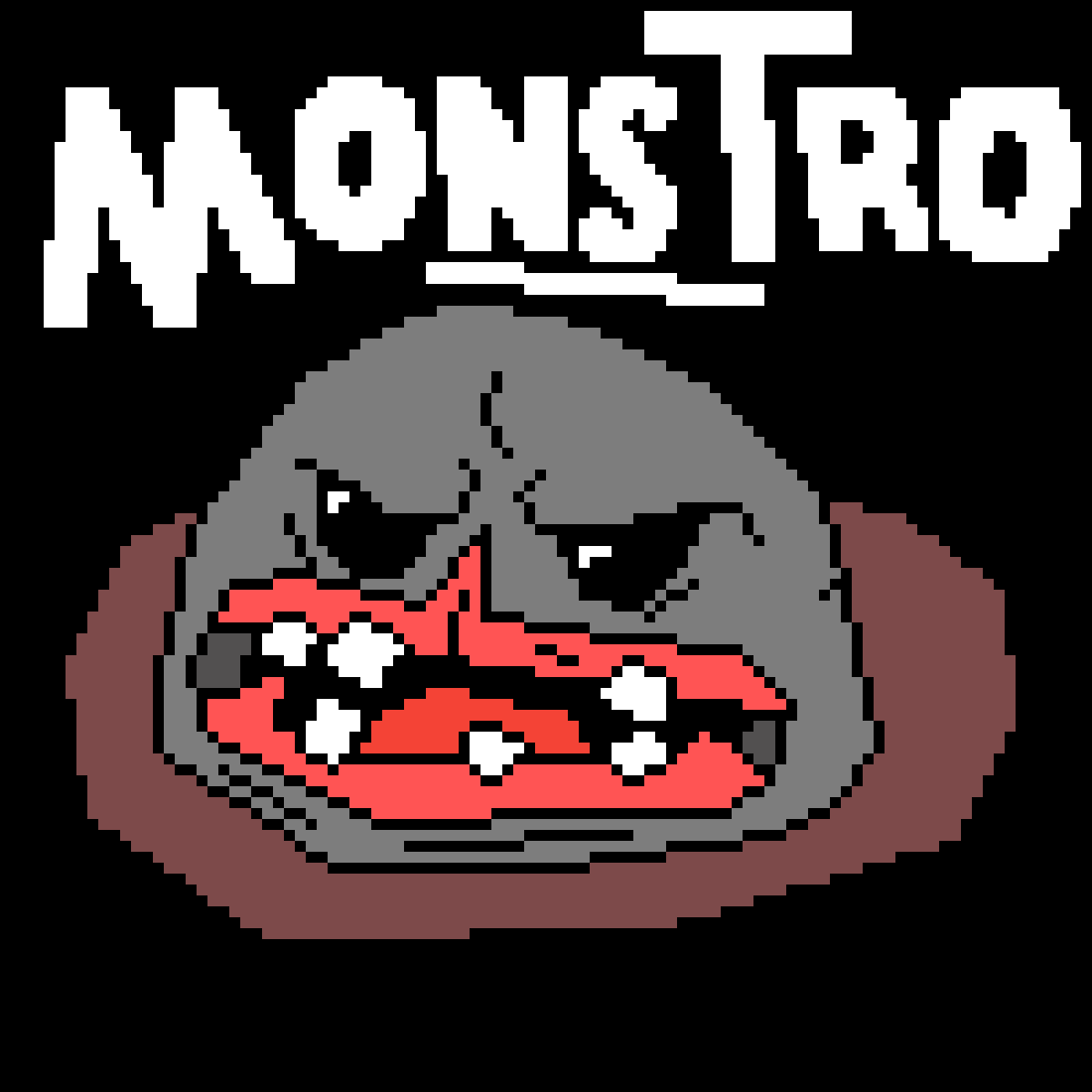 Pixilart - I tried to draw Monstro by Newsome