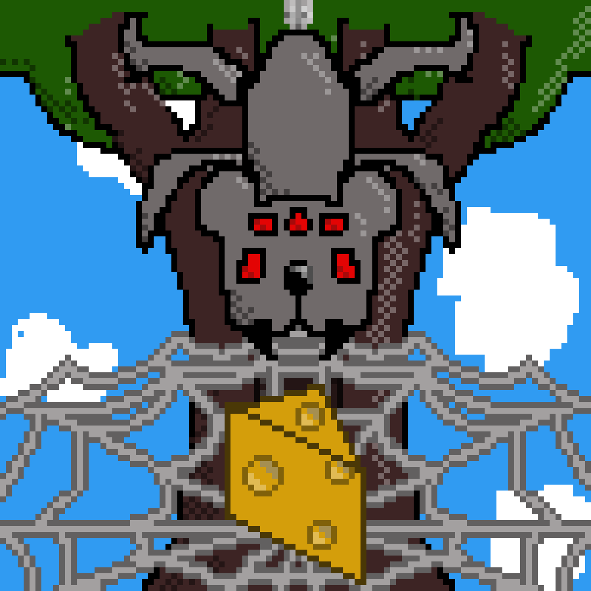 Pixilart - Spider Rat - Aranha rato by Niloco-Dez