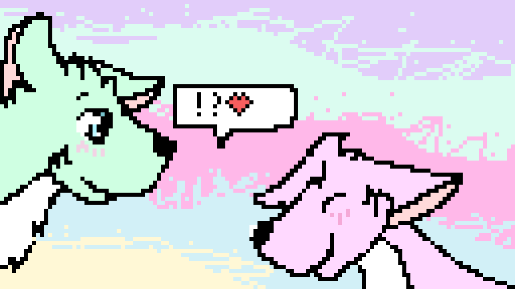 Pixilart - pastel love by i-like-cheese