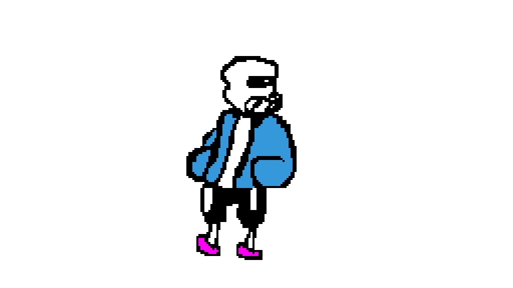 Pixilart - sans.. crazy? by MovingToMYMain