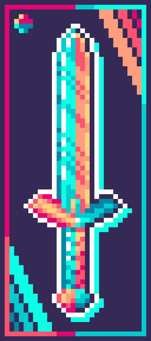 Pixilart - Neon split by Eclipse89