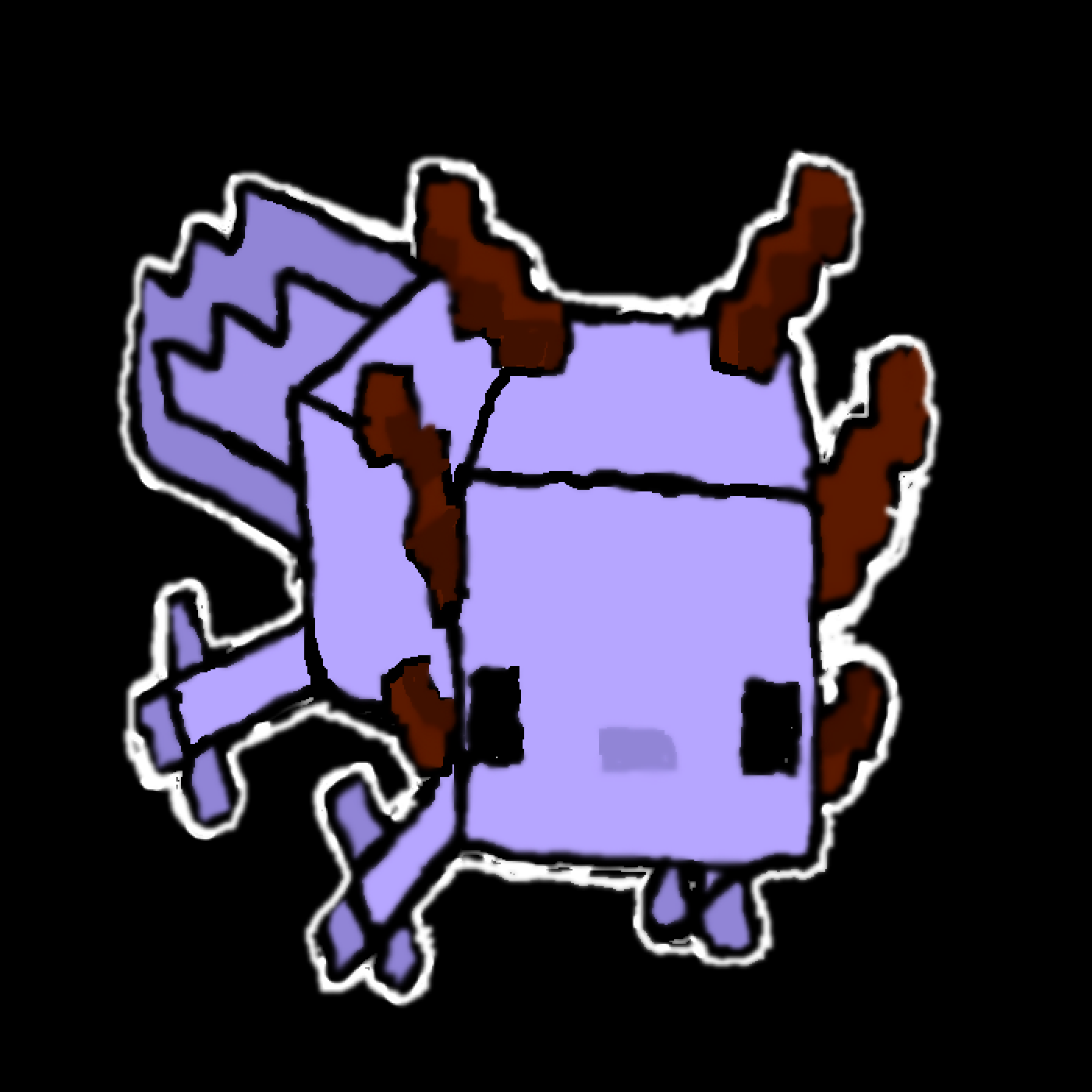 Pixilart - Axolotl for Not Grian by AKawaiiAxolotl