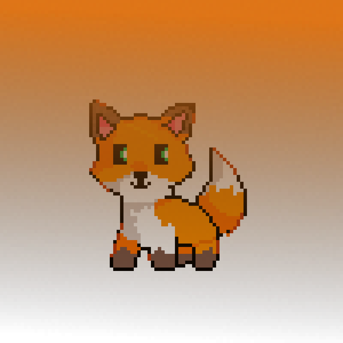 Pixilart - Cute fox by Alannastar