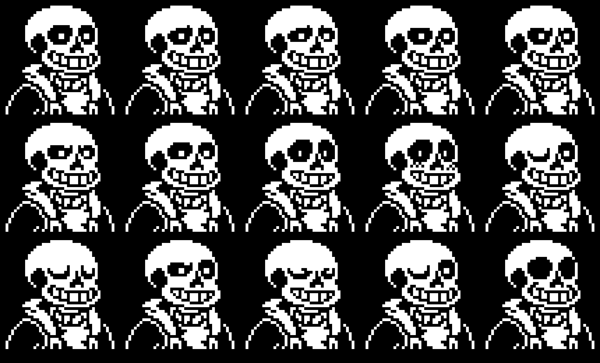 Pixilart - Sans Dialogue Portraits by DblClvrStudios