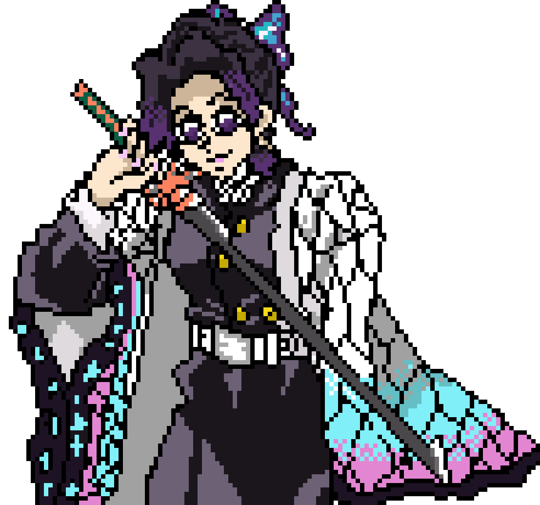 Pixilart - Kochou Shinobu by DoesThisWorks03