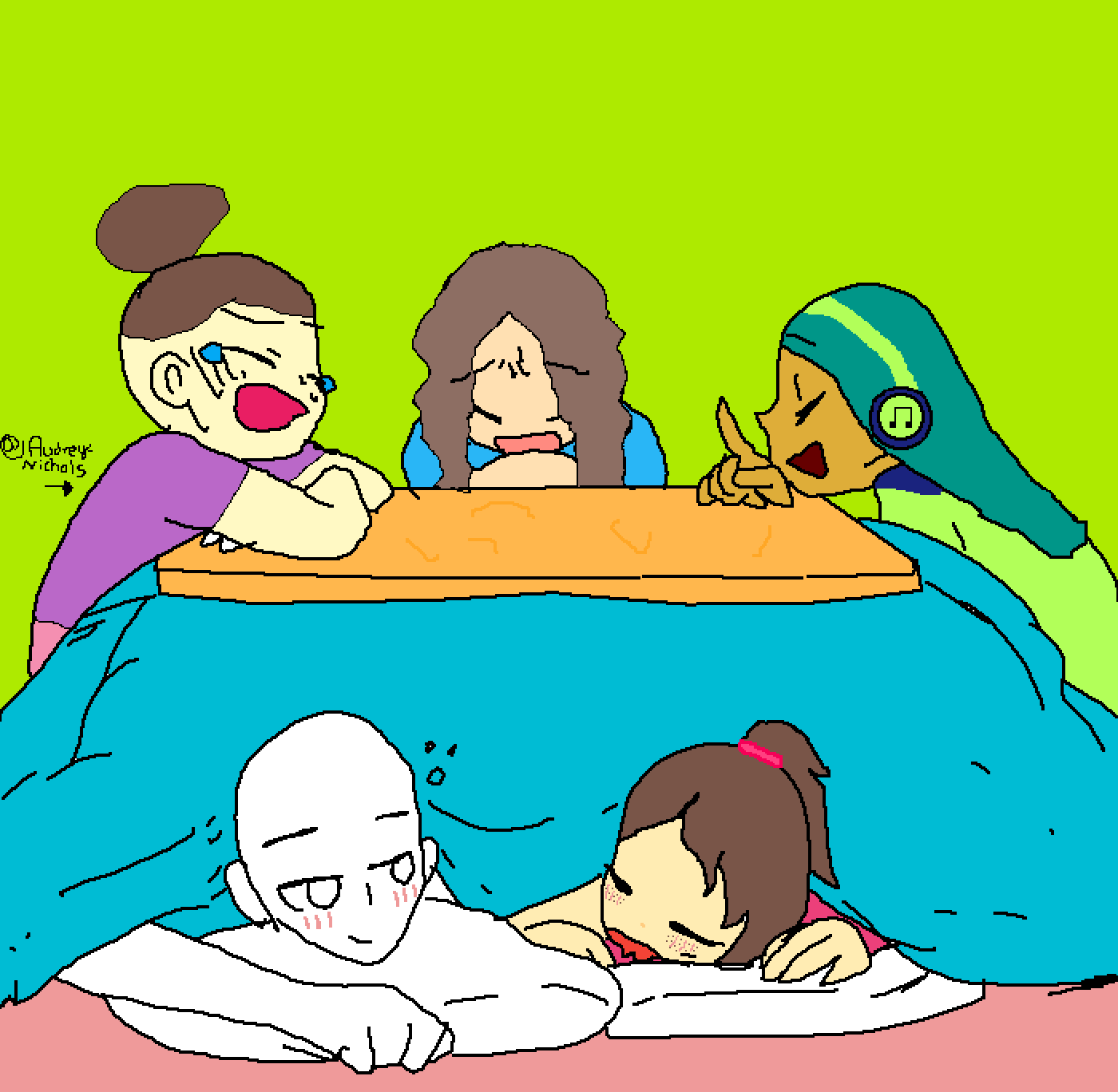 Editing Slumber party - Free online pixel art drawing tool - Pixilart