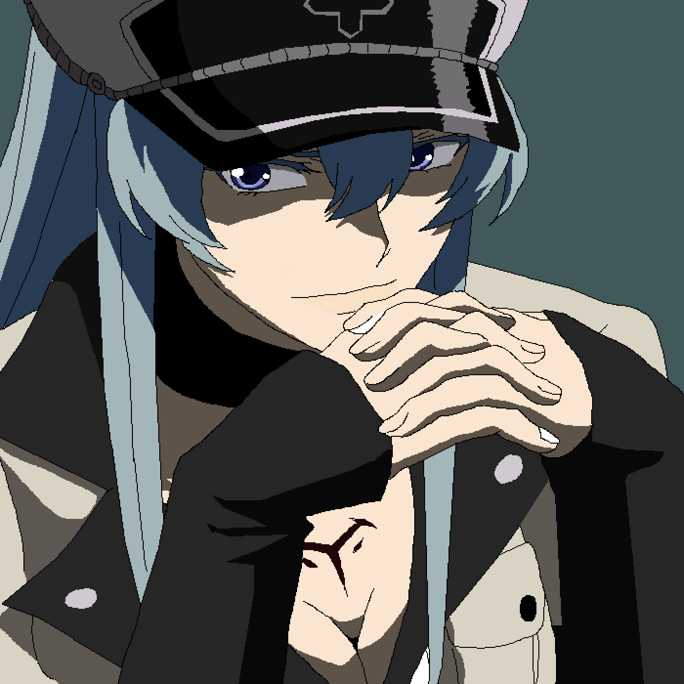 Pixilart - Esdeath by RoslindI