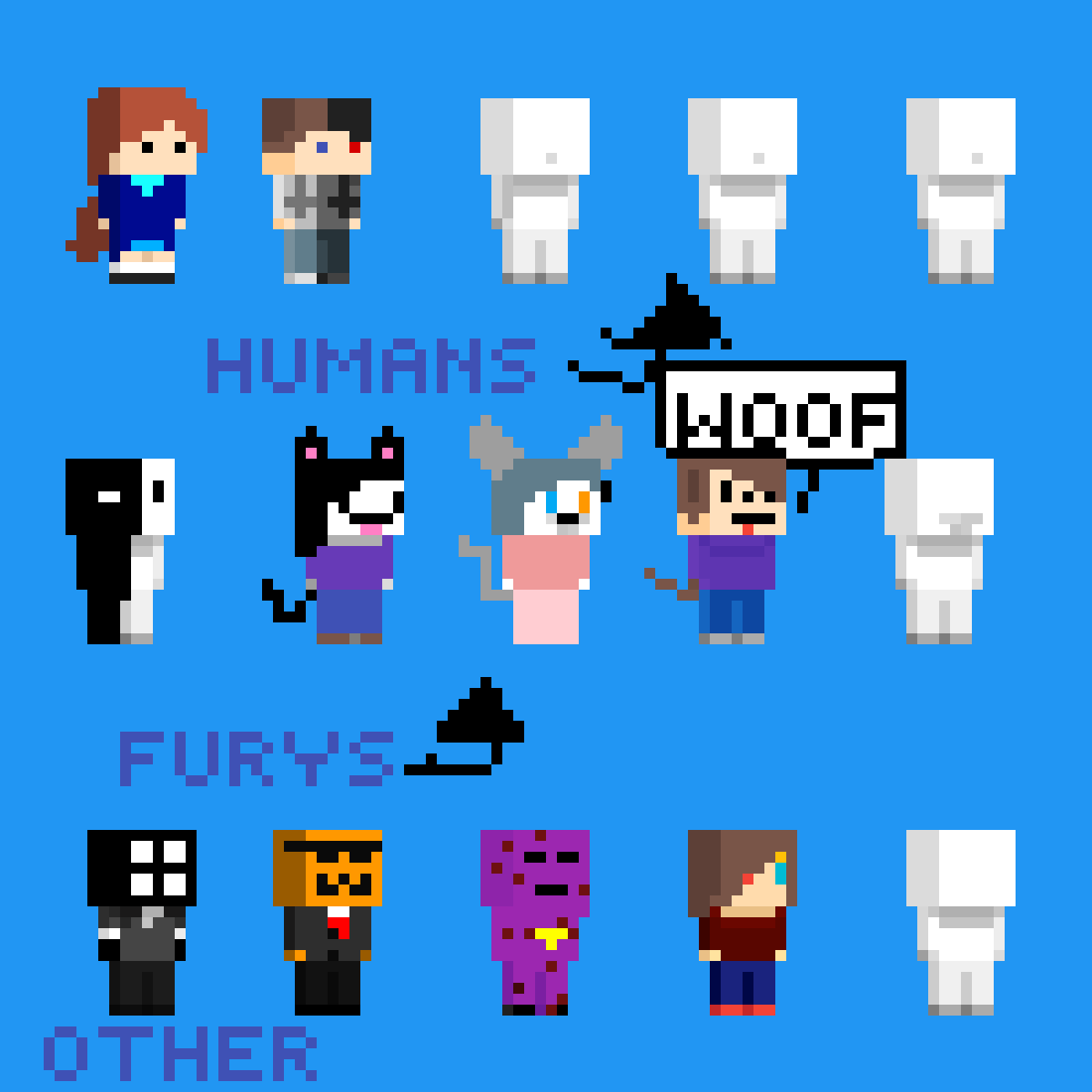 Editing Minecraft characters - Free online pixel art drawing tool ...