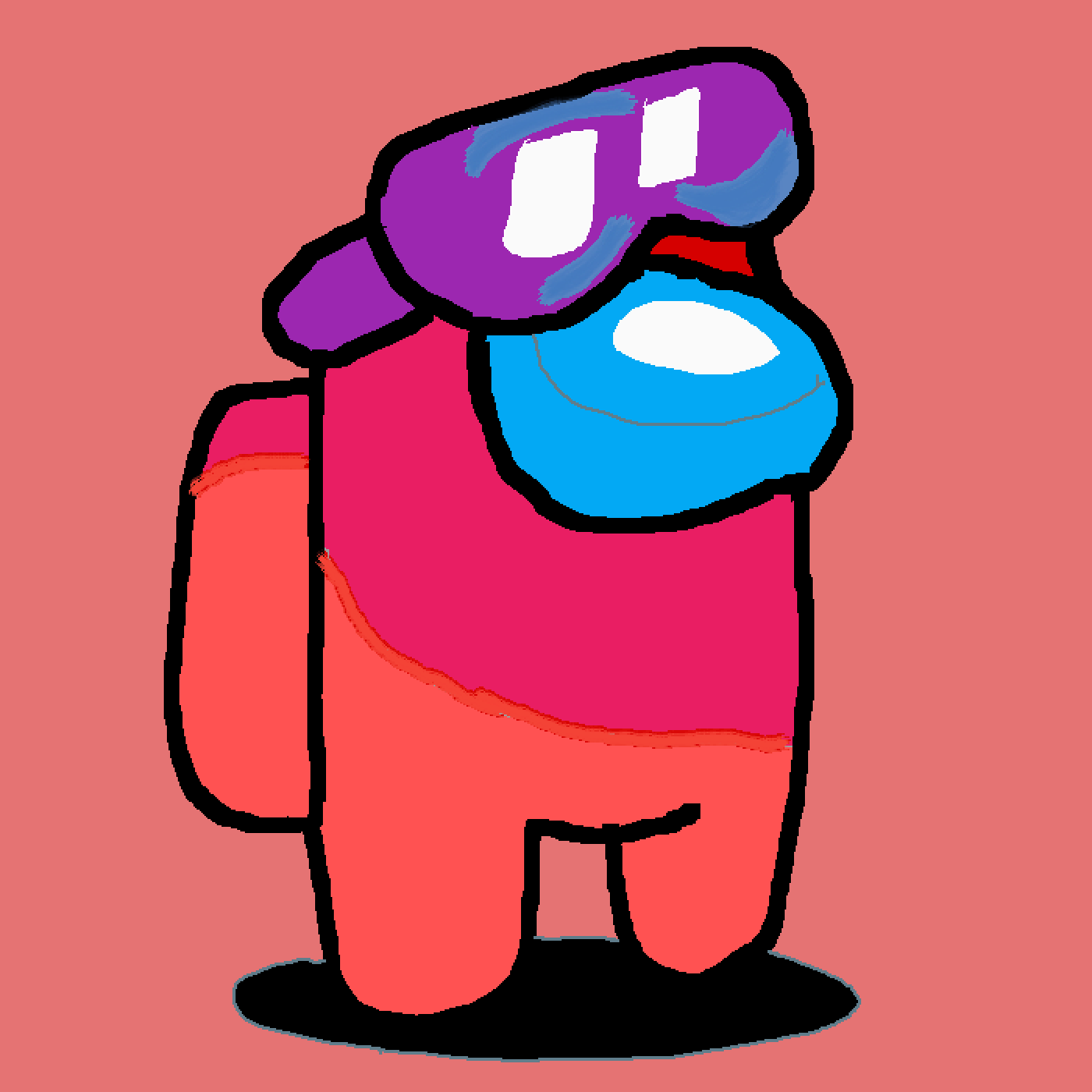 Editing the sus girl - Free online pixel art drawing tool - Pixilart