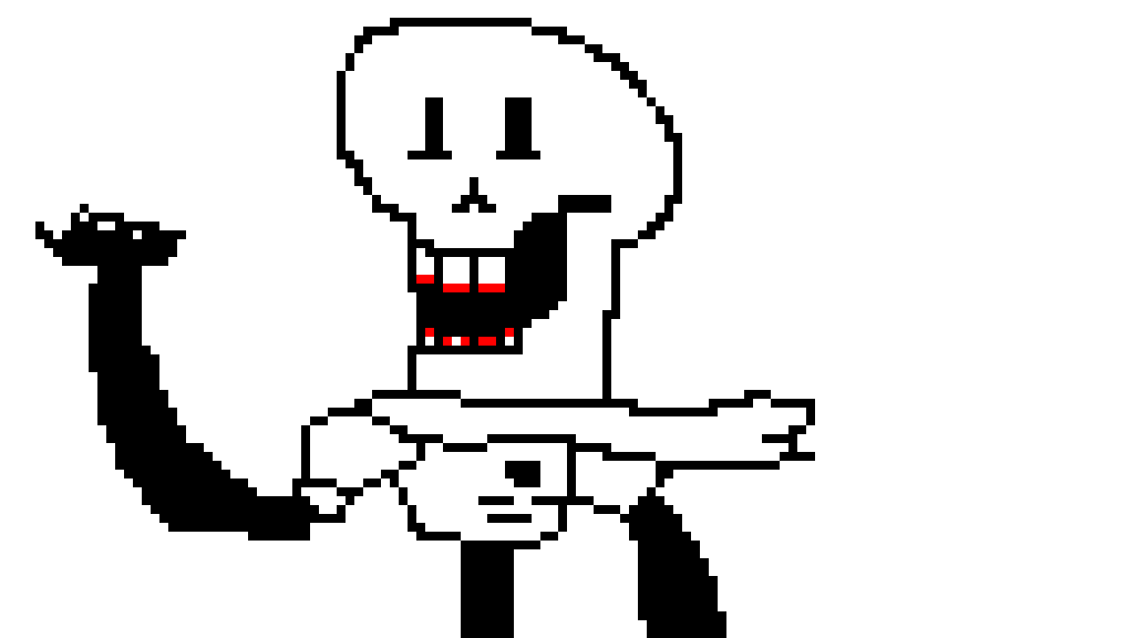 Pixilart - horrortale papyrus by napstapixel