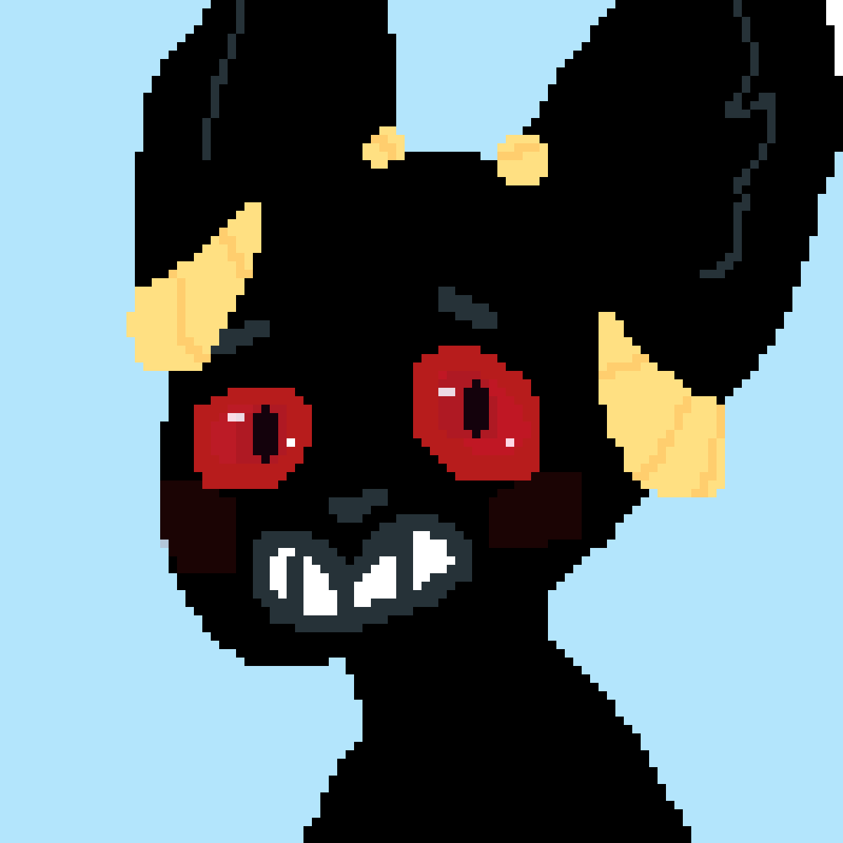 Pixilart - demonkitty by ReeReeTheFurry