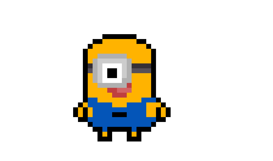 Pixilart - minion by Harrypotterlove