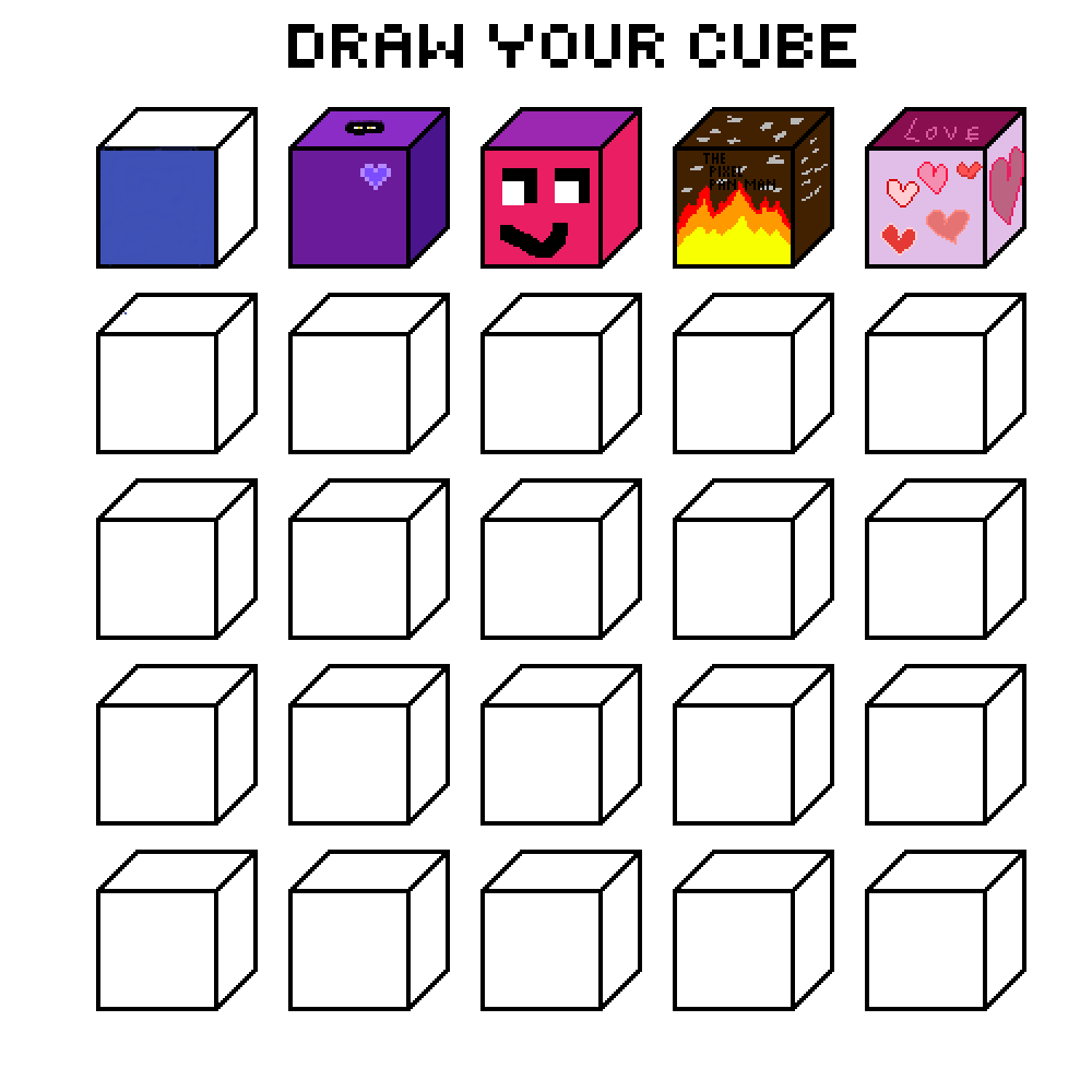 Edición Cube - Herramienta gratuita de dibujo en línea de pixel art ...