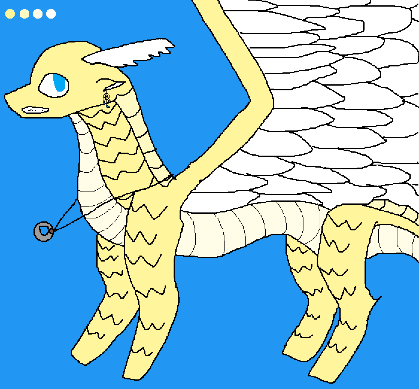 Pixilart - Angel the Lightwing by Demongirl5155