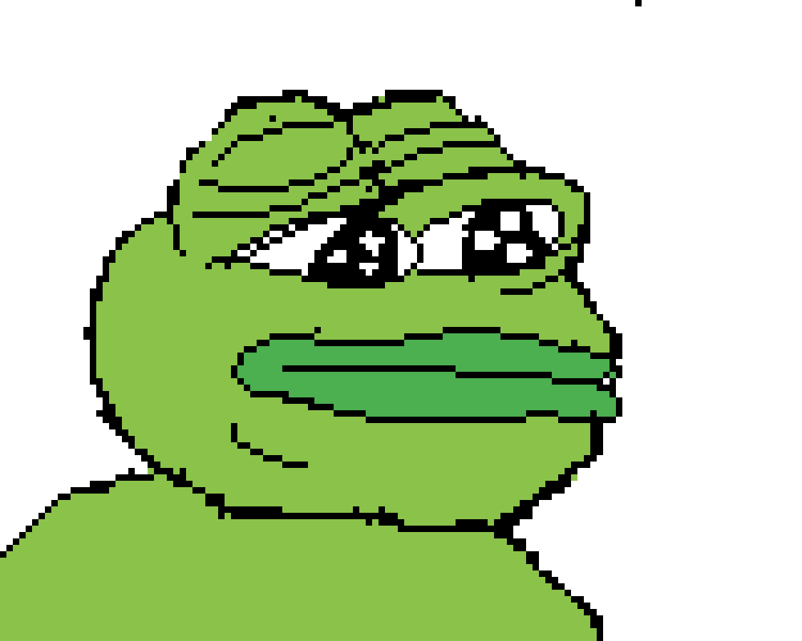 Pixilart - I animated Pepe by 5p4rt3n
