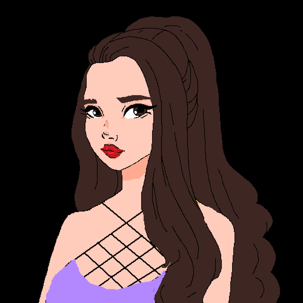 Editing Fancy Number 3 - Free online pixel art drawing tool - Pixilart