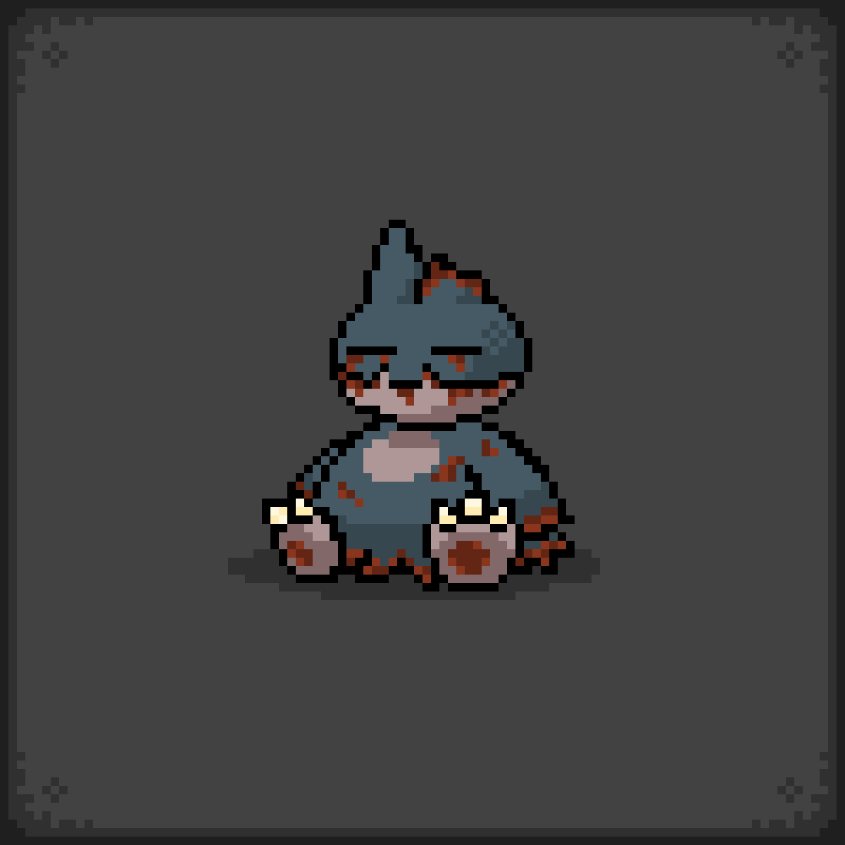 Pixilart - Creepy Munchlax by Tellurium