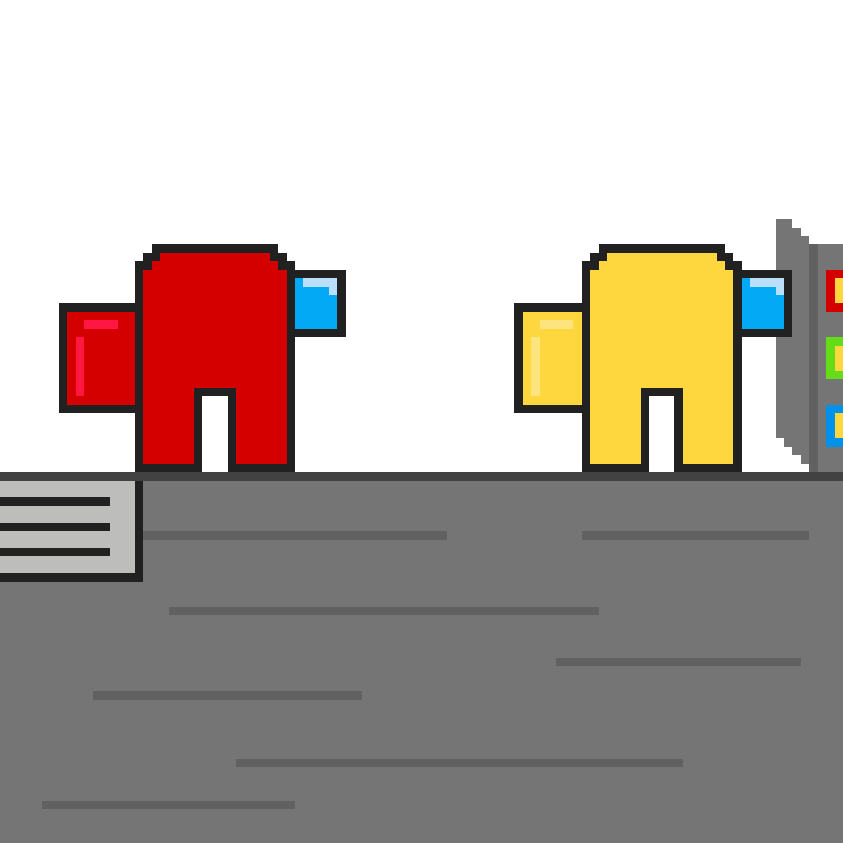 Pixilart - Among us by XY-GNAN