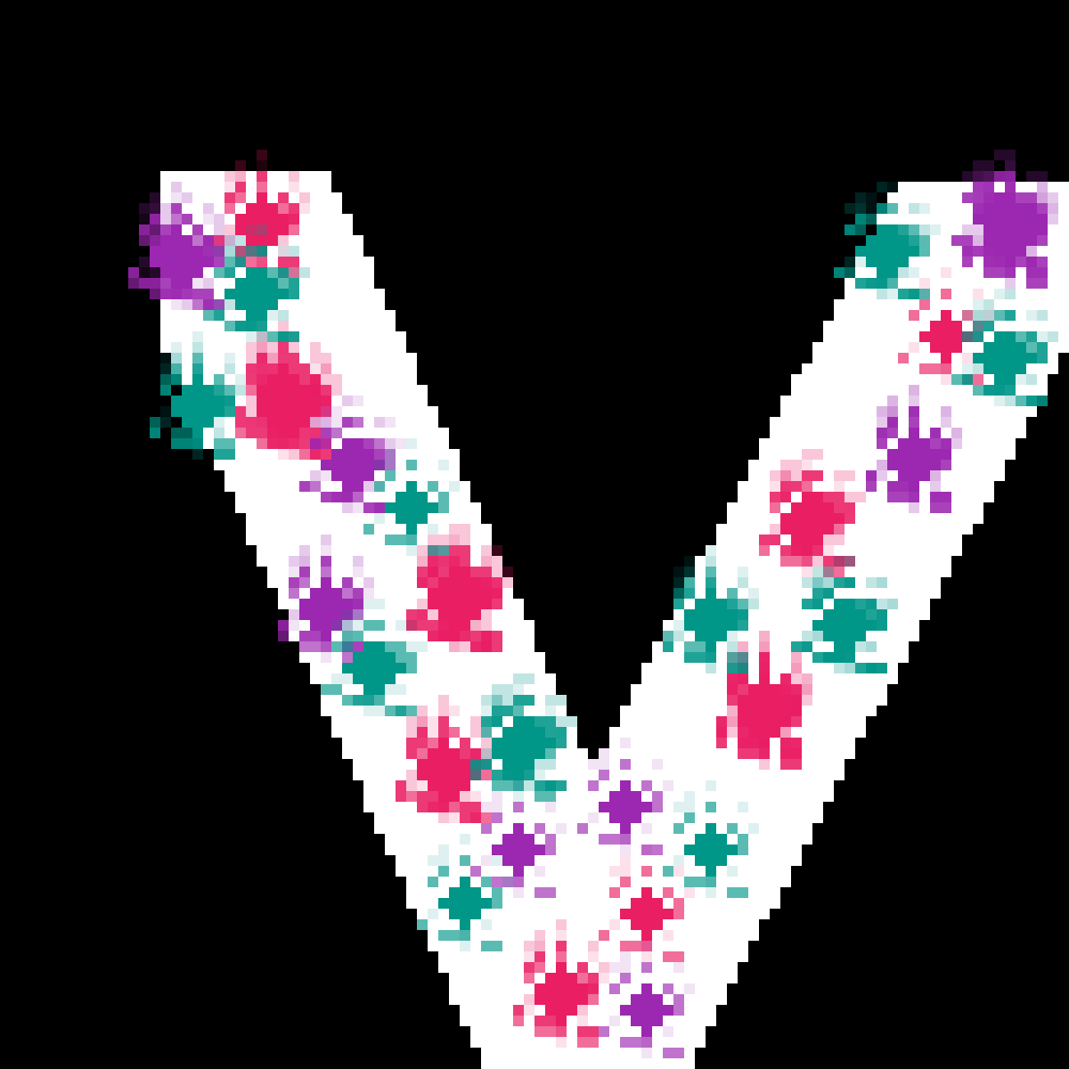 Editing letter V - Free online pixel art drawing tool - Pixilart