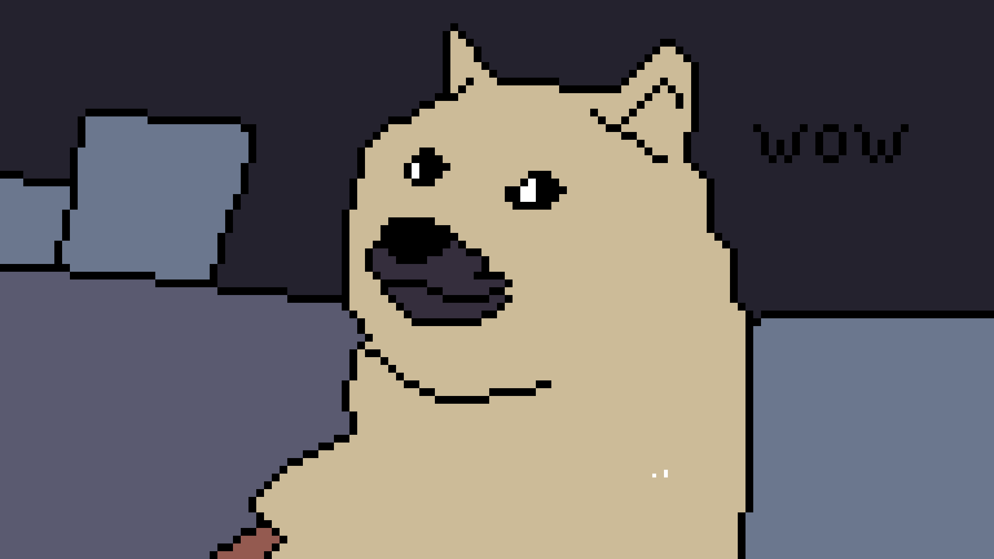Editing Doge - Free online pixel art drawing tool - Pixilart