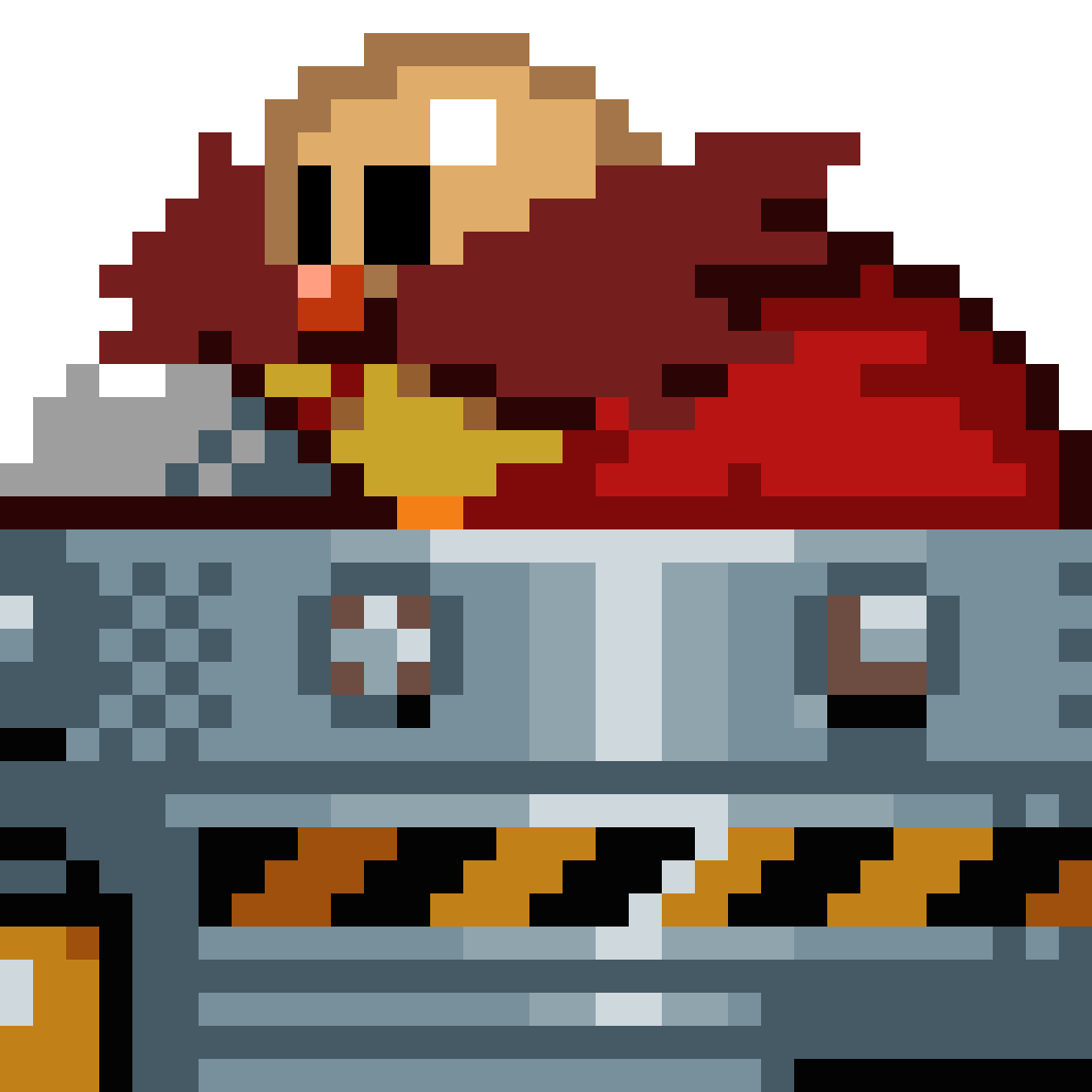 Pixilart - Robotnik W.I.P. by TerminusNova