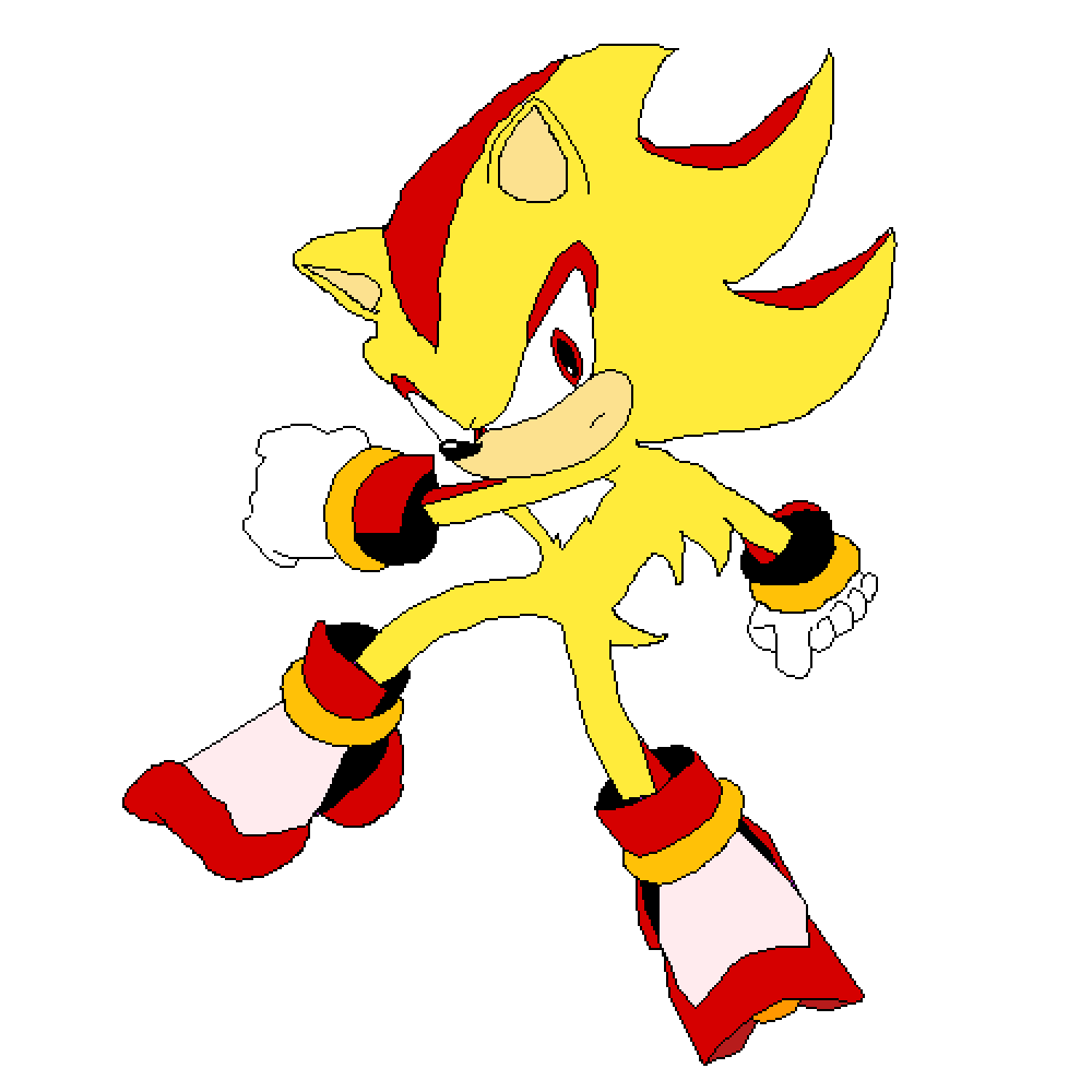 Editando super shadow - Herramienta de dibujo de arte píxel en línea - Pixilart