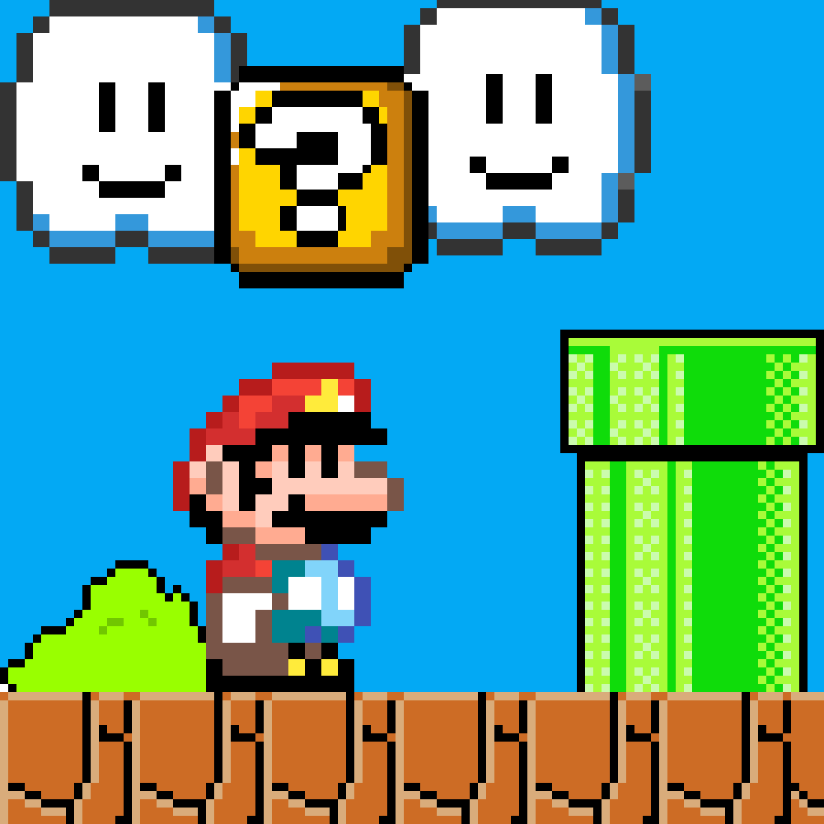 Pixilart - Super Mario by jwoo2801