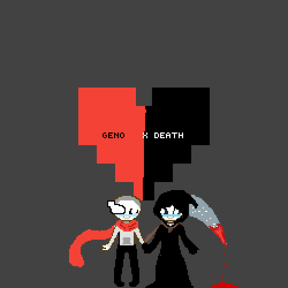 Pixilart - Geno x death by xCCx