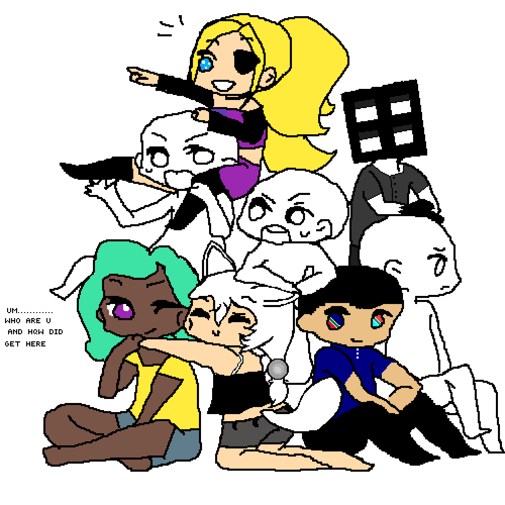 Pixilart - Oc Collab by Newsome