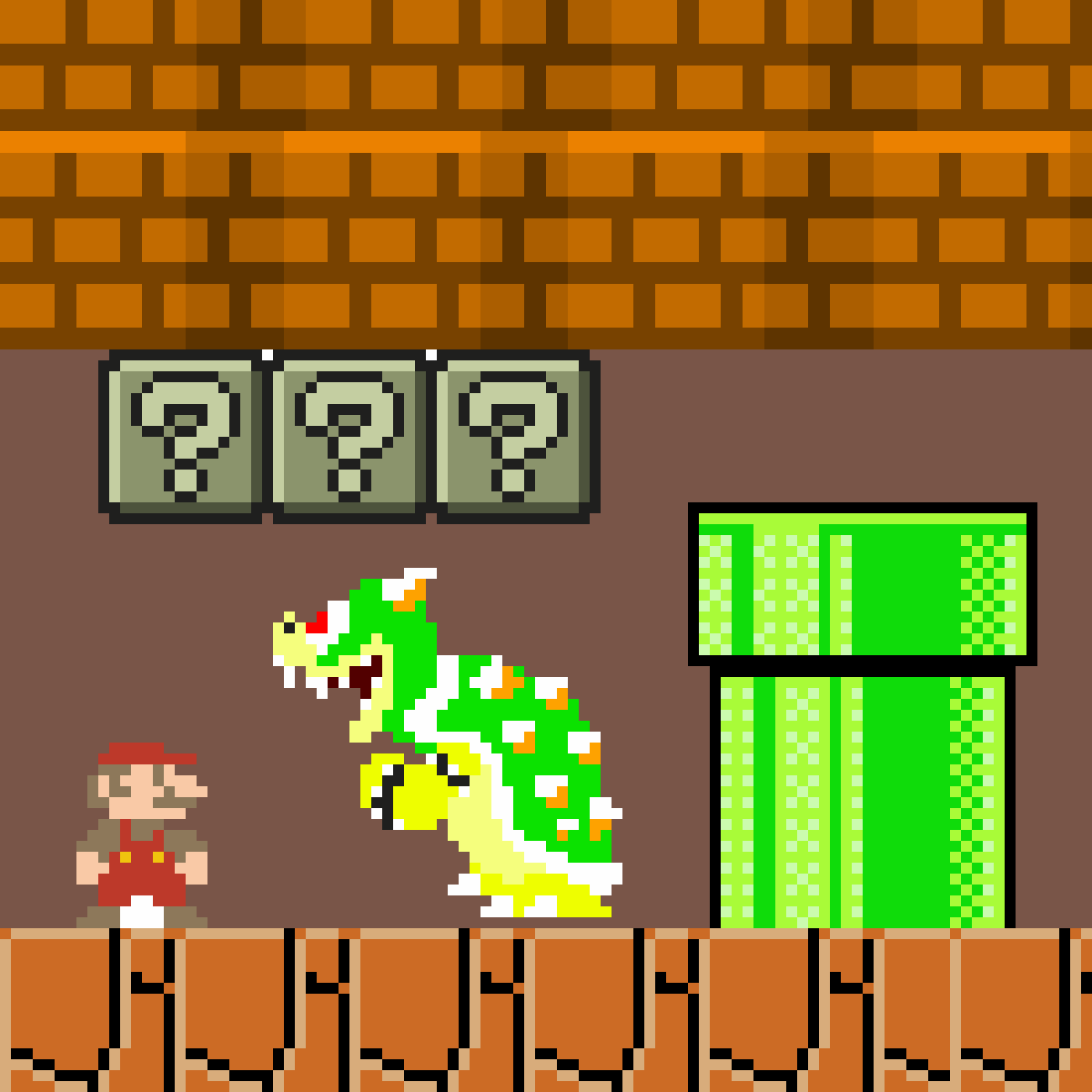 Editing bowser cave gif by yousif - Free online pixel art drawing tool ...