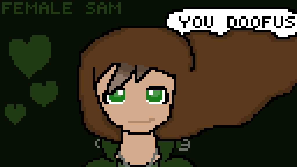 Pixilart - Female Sam by Floral