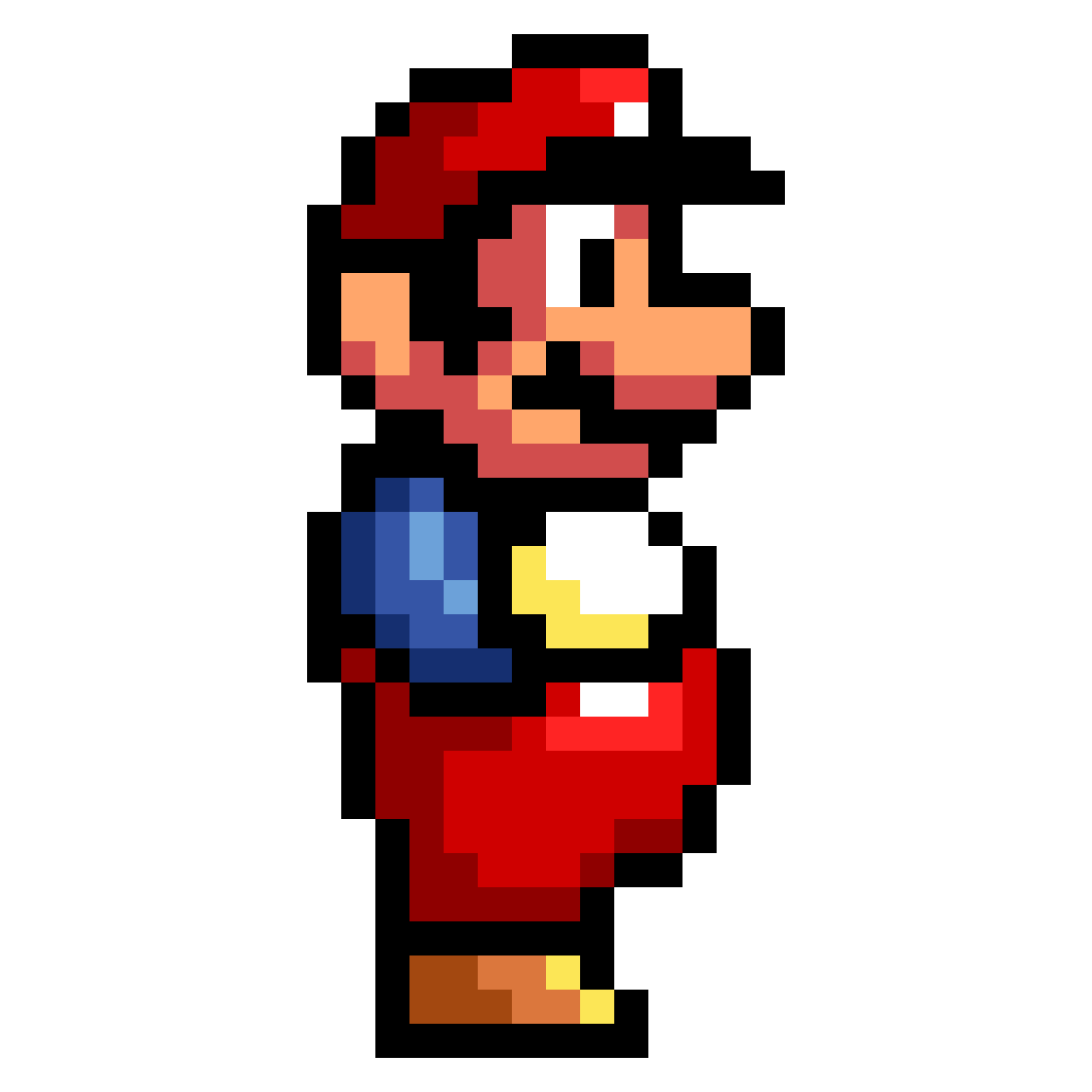 Super Mario All-stars SMB Palette - Pixilart