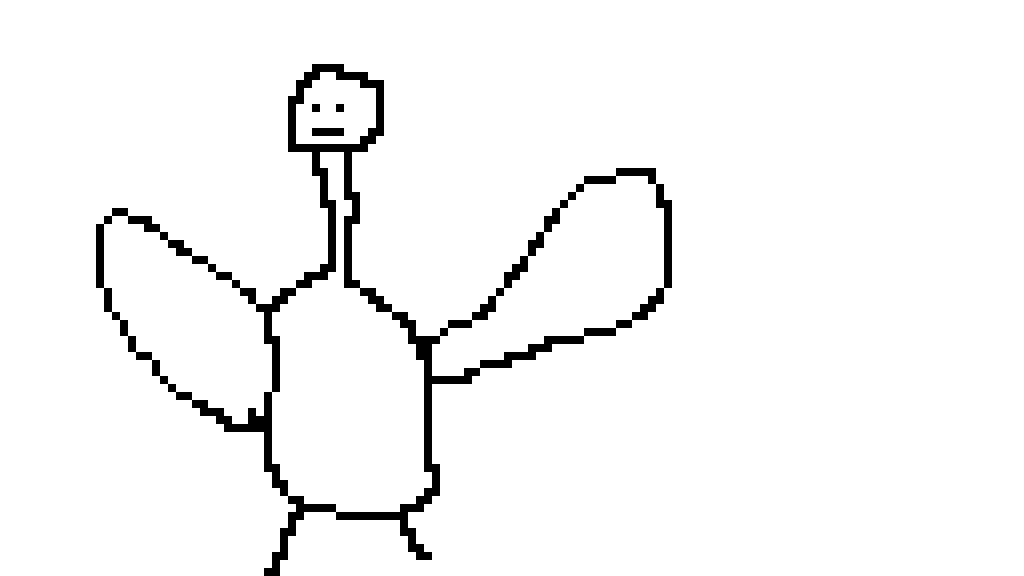 Pixilart - Derpy Bird by Anonymous