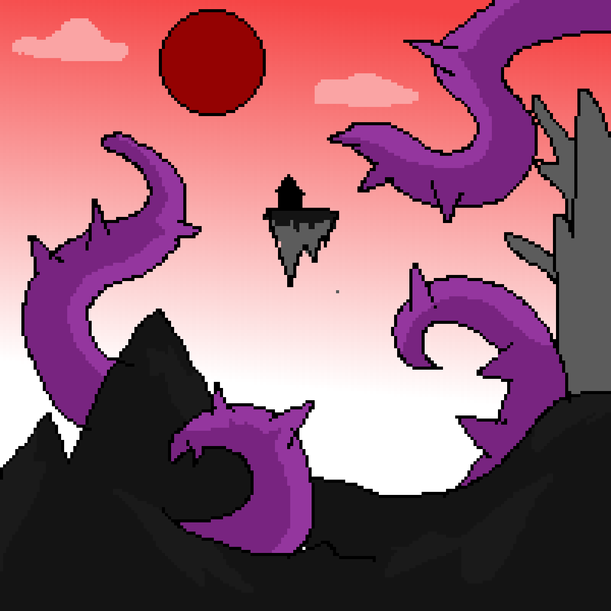 Pixilart - Corrupted Dimension by CamdenCat