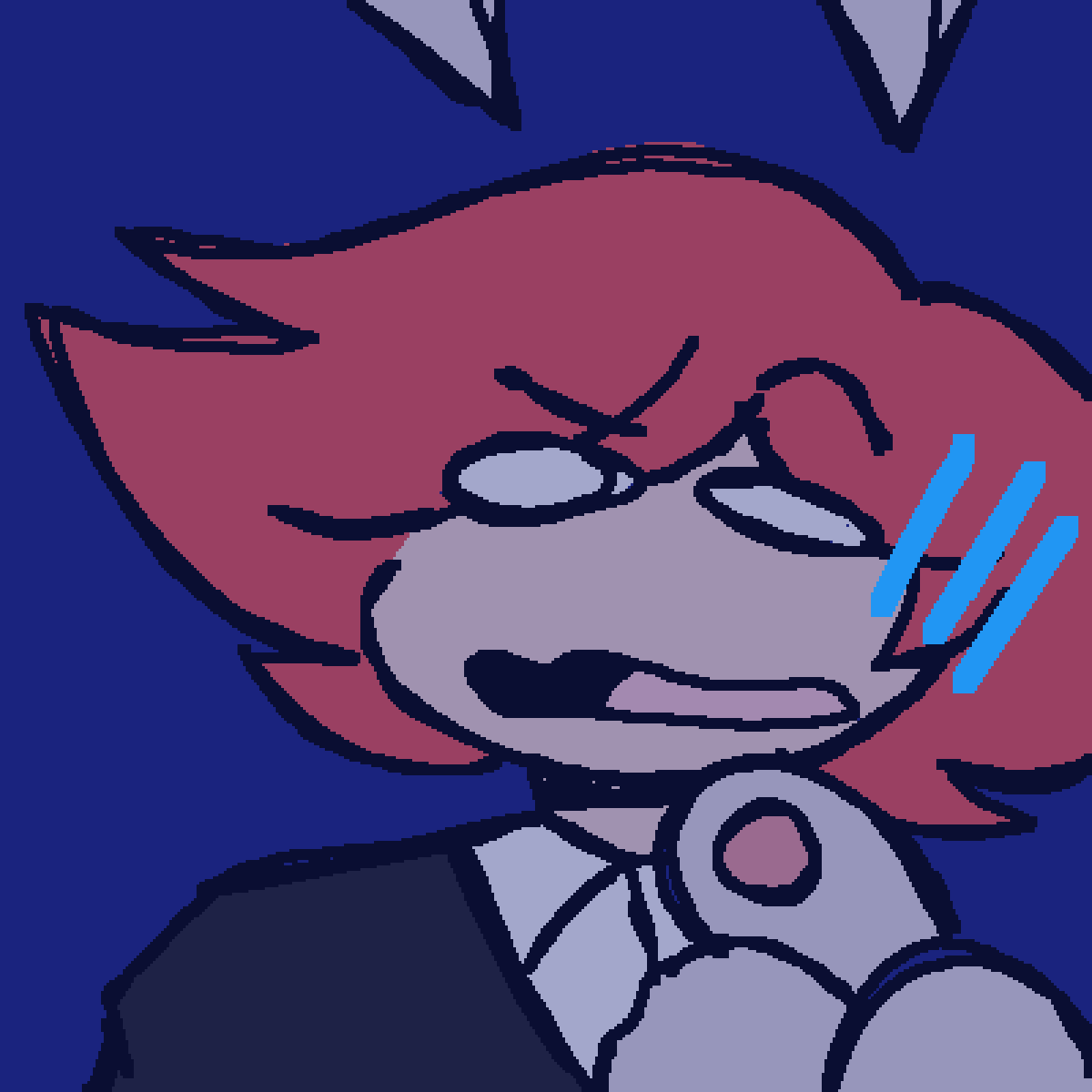 Pixilart - Mm yes a new PFP by Blu3Anon