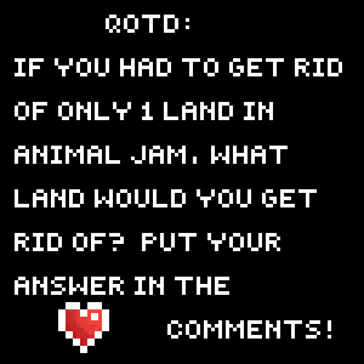 Pixilart - QOTD 5 by ananimaljamnerd
