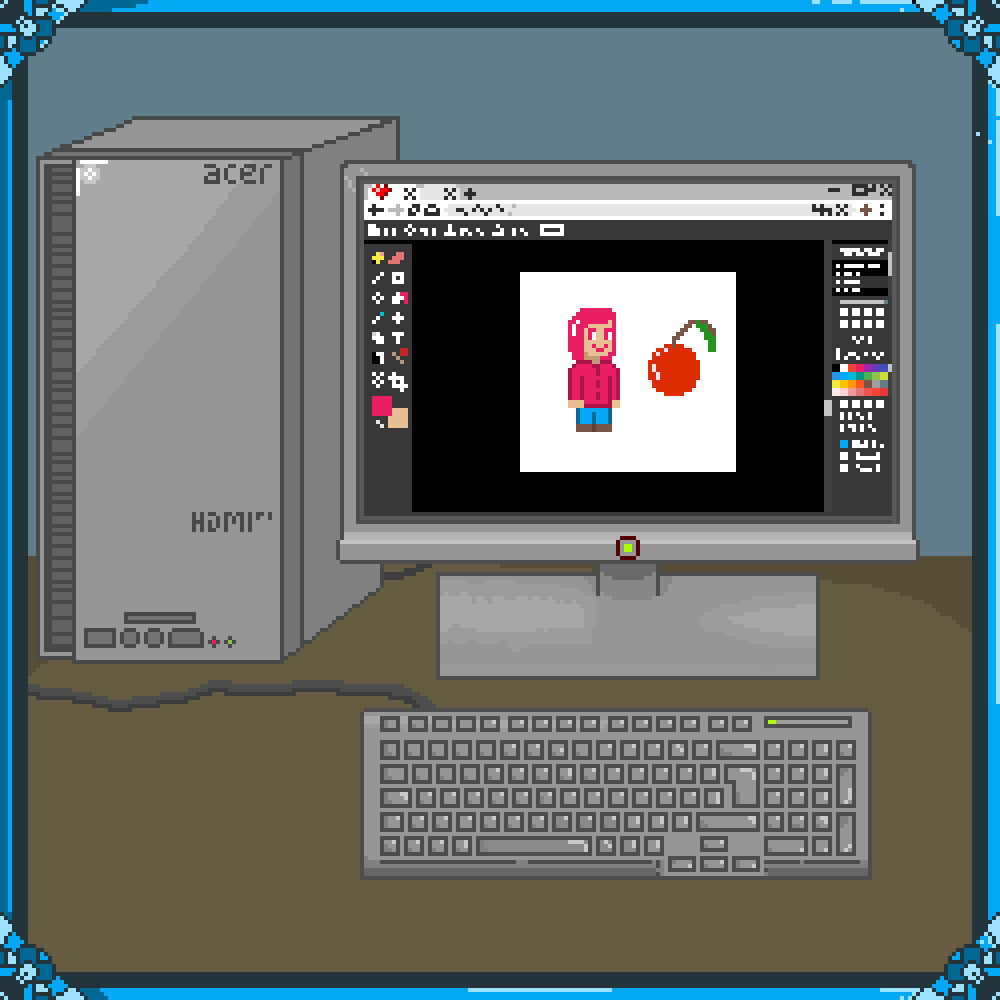 Pixilart - Computer by Justice