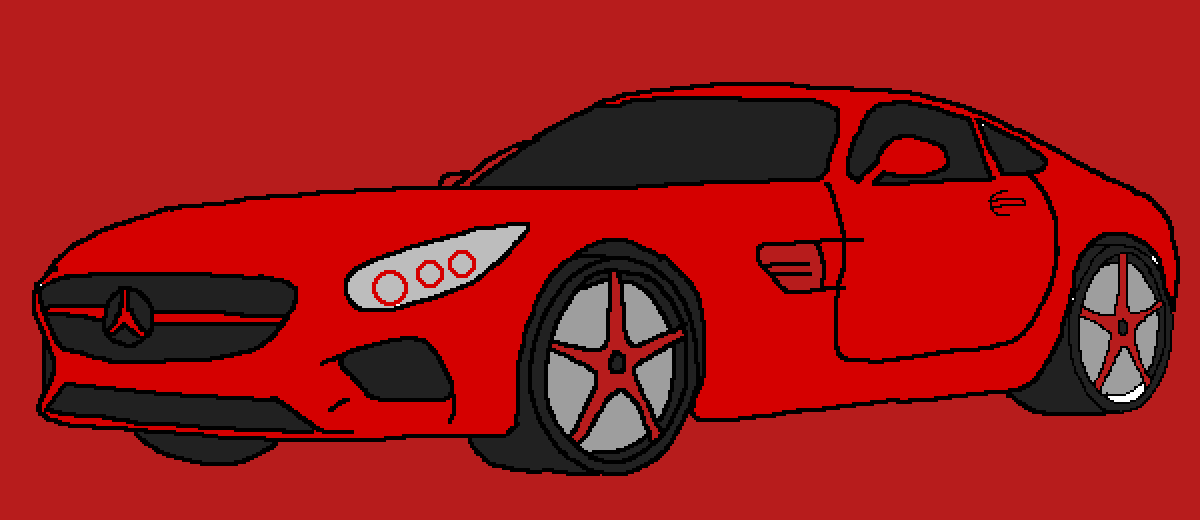 Pixilart - MERCEDES AMG GT by KJTHAGOAT