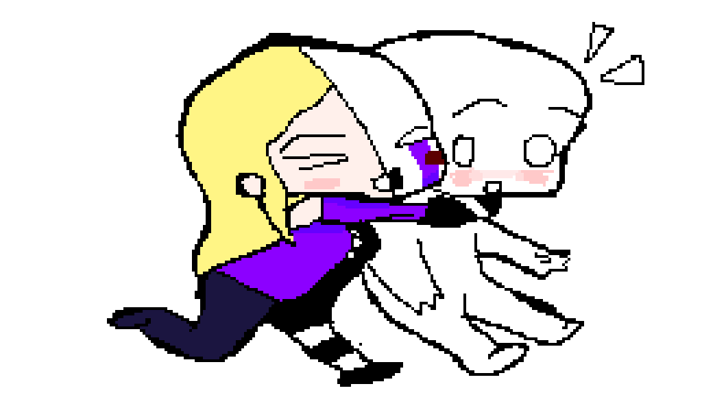 Pixilart - Hugging Base by puppetstrings