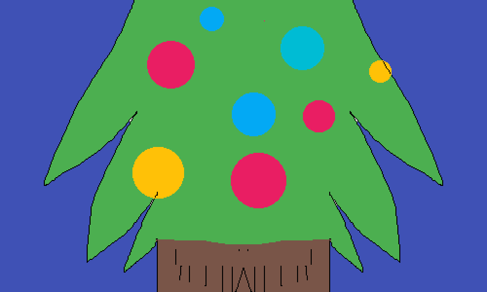 Pixilart - Christmas Tree Gif by Purplesnow