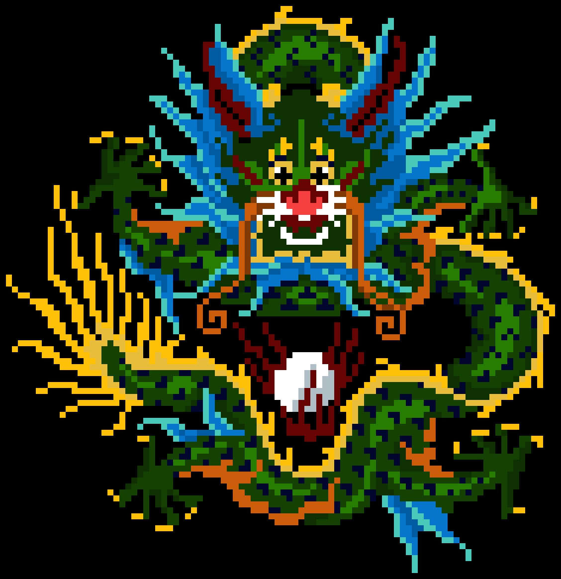 Pixilart - Imperial Dragon by jasOcti