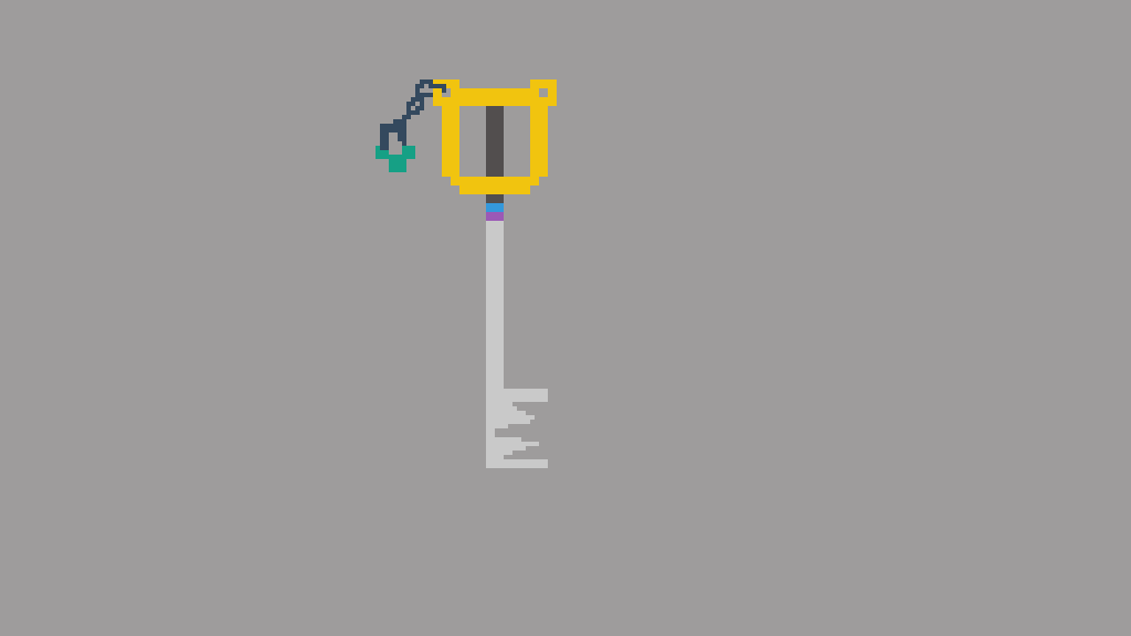 Pixilart - keyblade by alstar1