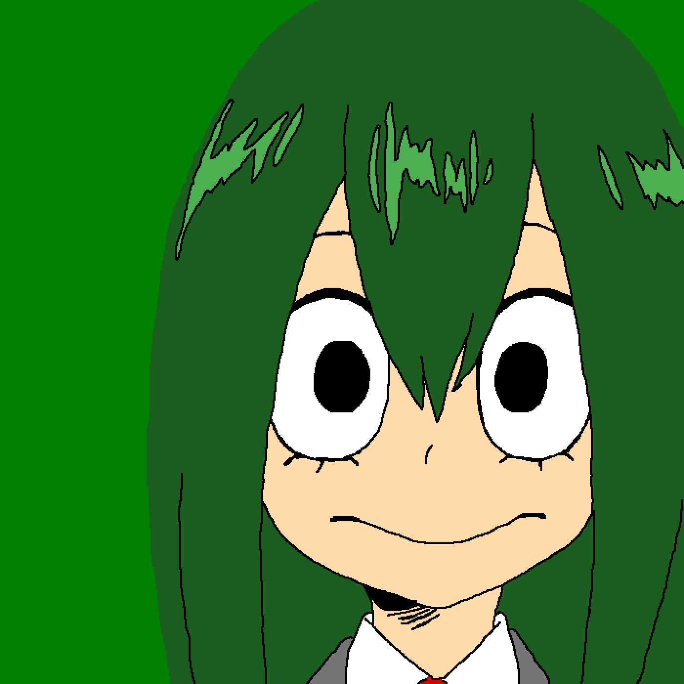 Pixilart Tsuyu Asui By Tsu Asui