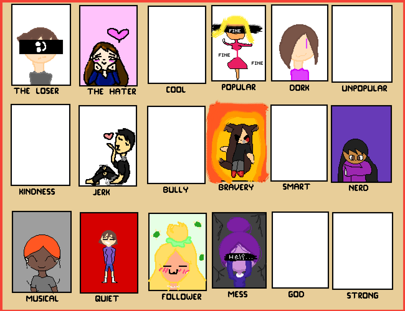 Editing Help me... - Free online pixel art drawing tool - Pixilart