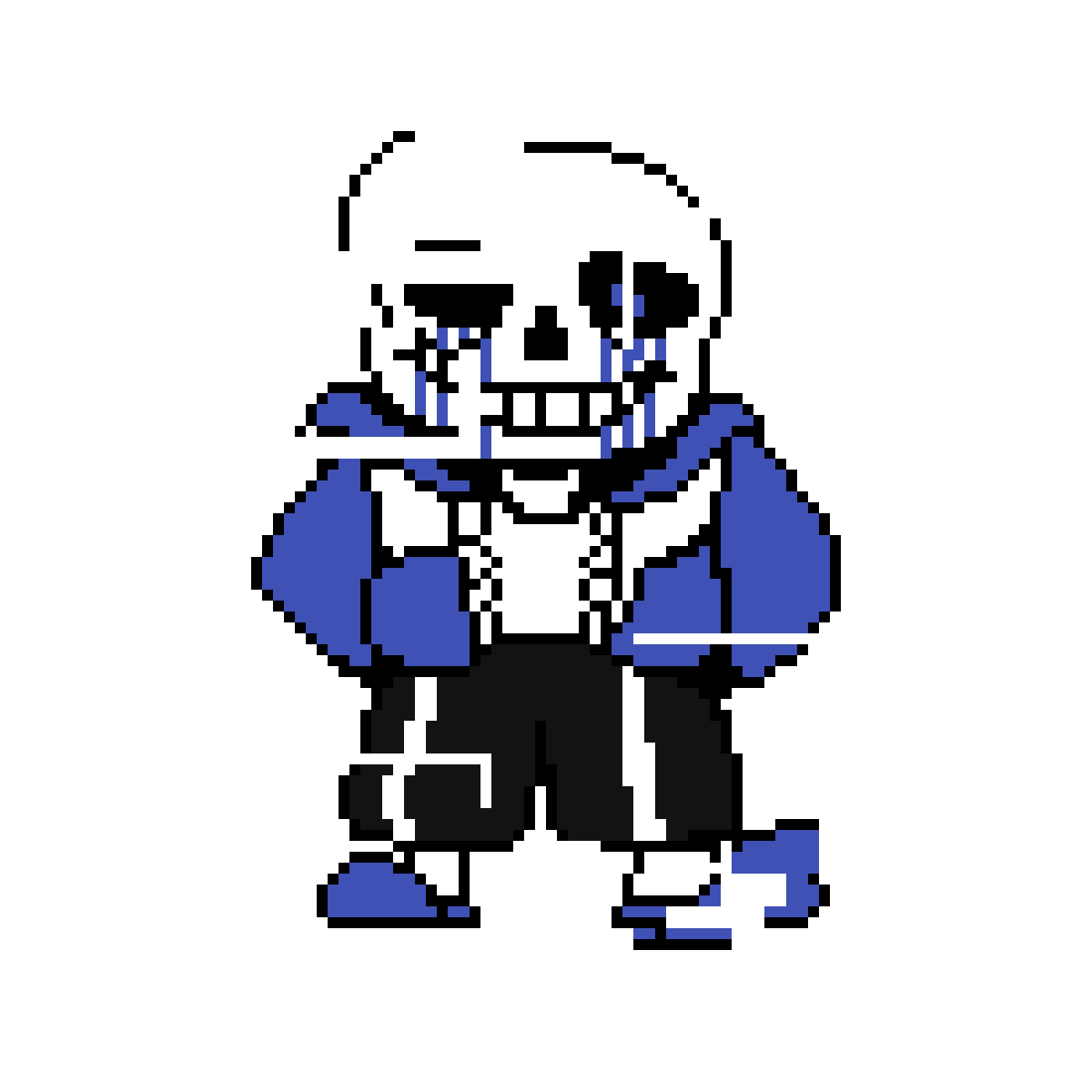 Pixilart - BlueScreen Sans by TimelyManor