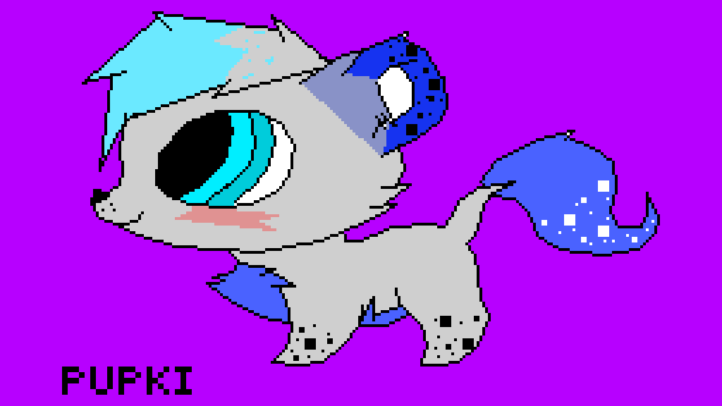 Pixilart - pupki chibi version!!!! by Jeffthkiller
